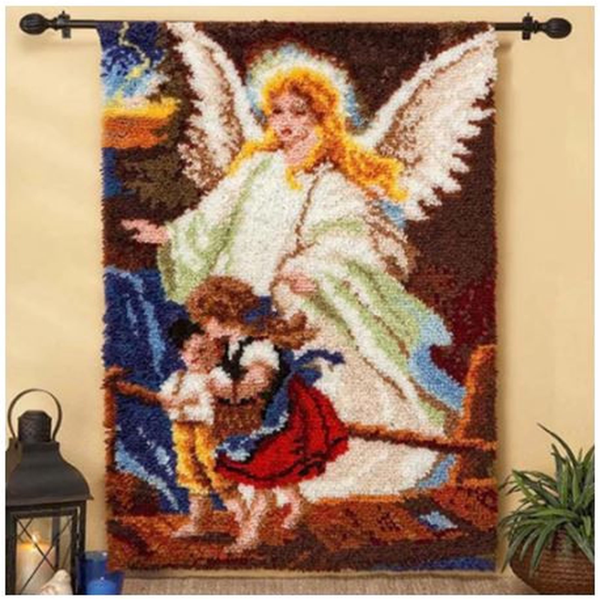 Click here for Lovely Lust Angel Rug Latch Hooking Kit (70x100cm) prices