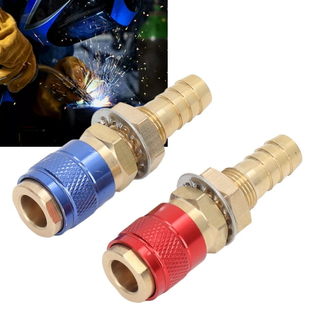 Water Cooled And Gas Adapter Quick Connector Fitting, Brass Quick ...