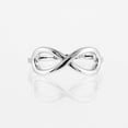 925 Sterling Silver Classic Infity Ring (Size 4) - Walmart.com