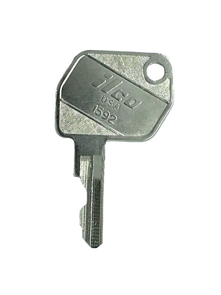 Kaba Ilco 1592 Precut Key for some Ford Tractors (10-Pack) - Walmart.com