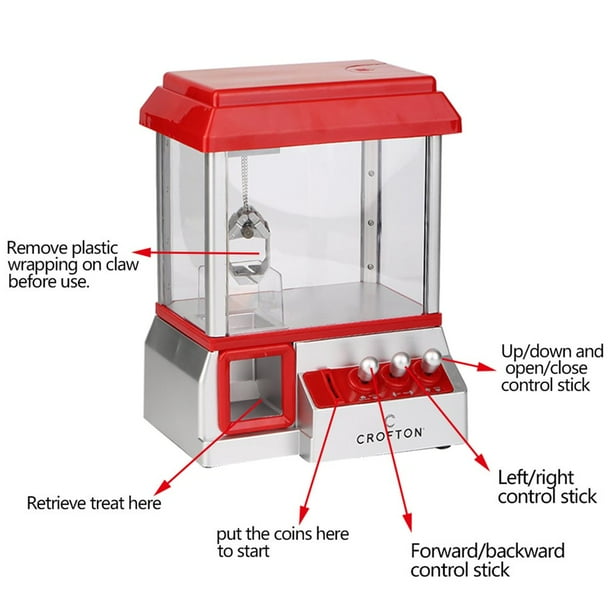 Claw Machine Clip Doll Coin Operated Crane Game Entertainment Toys ...