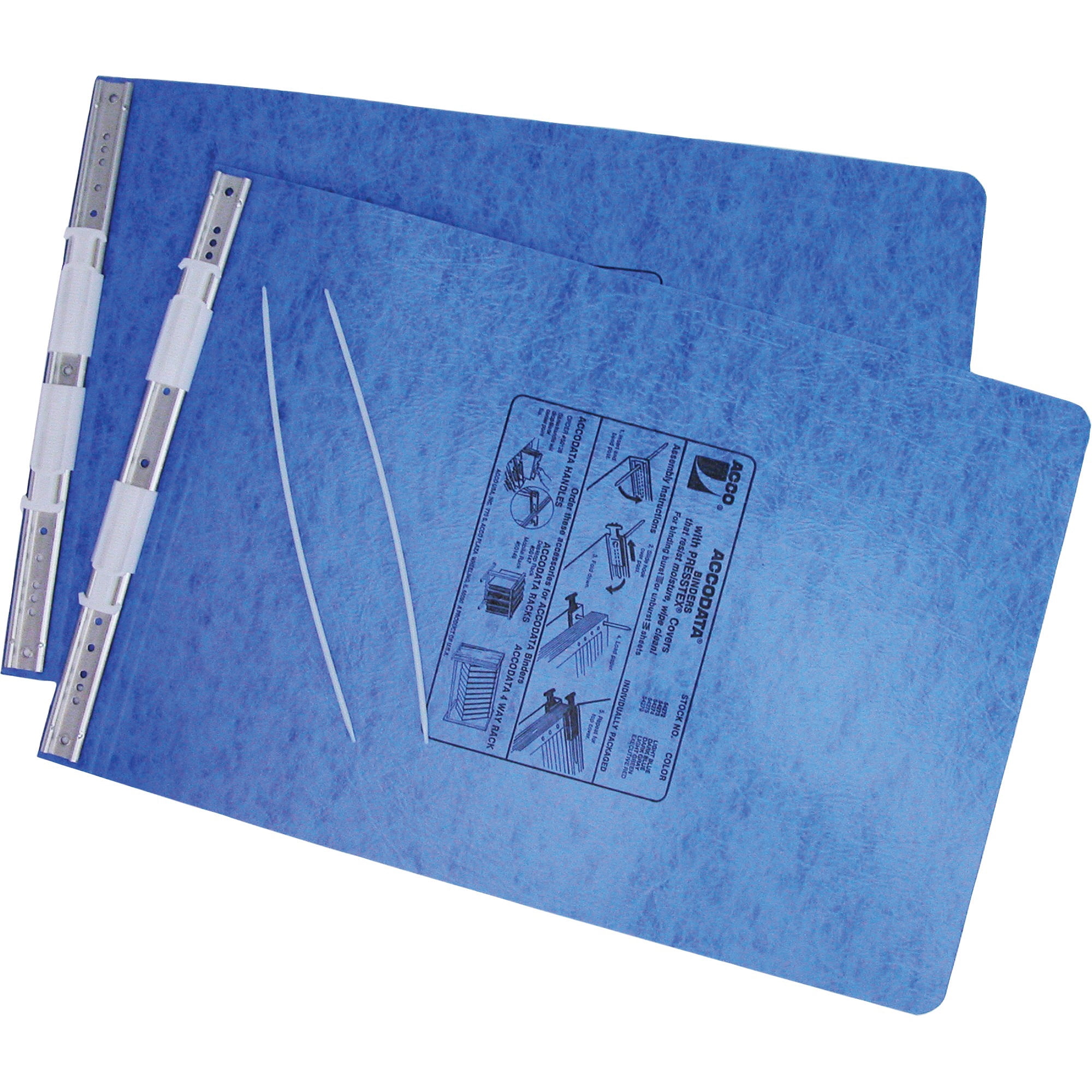 ACCO PRESSTEX Covers with Storage Hooks, For Burst Sheets, 11" x 17 3/4 ...