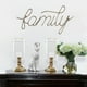 Stratton Home Decor Family Wire Script Wall Art - Walmart.com