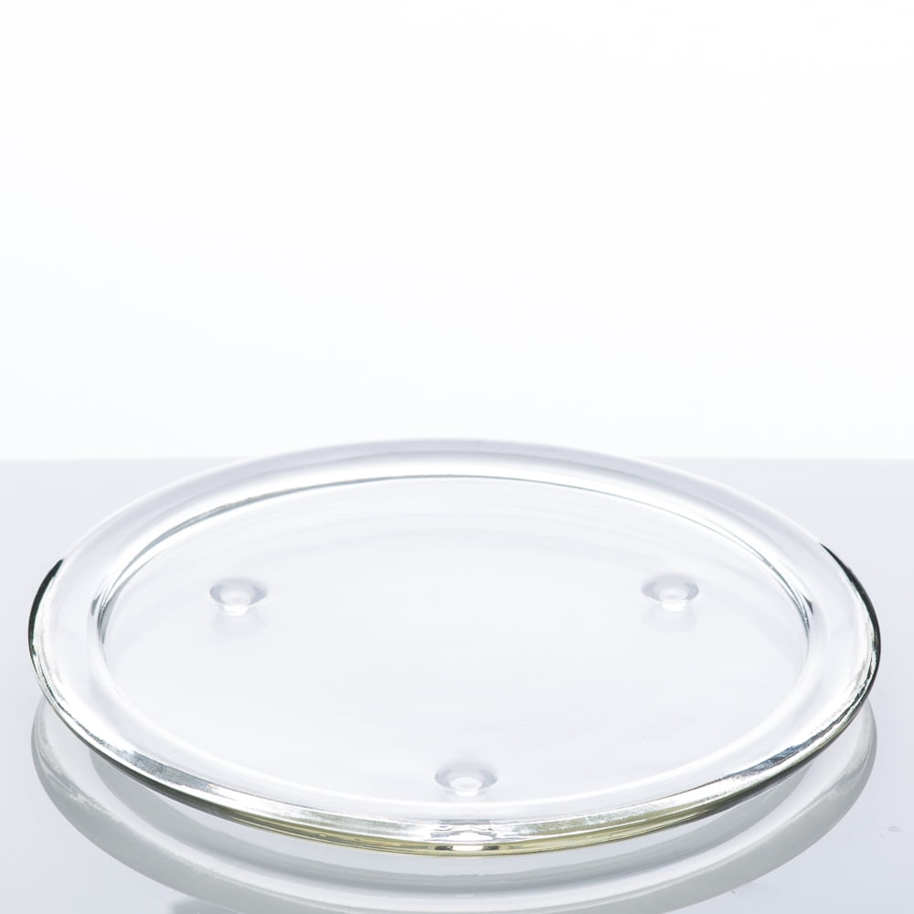 Richland Round Glass Pillar Plate 8" Set of 16 - Walmart.com
