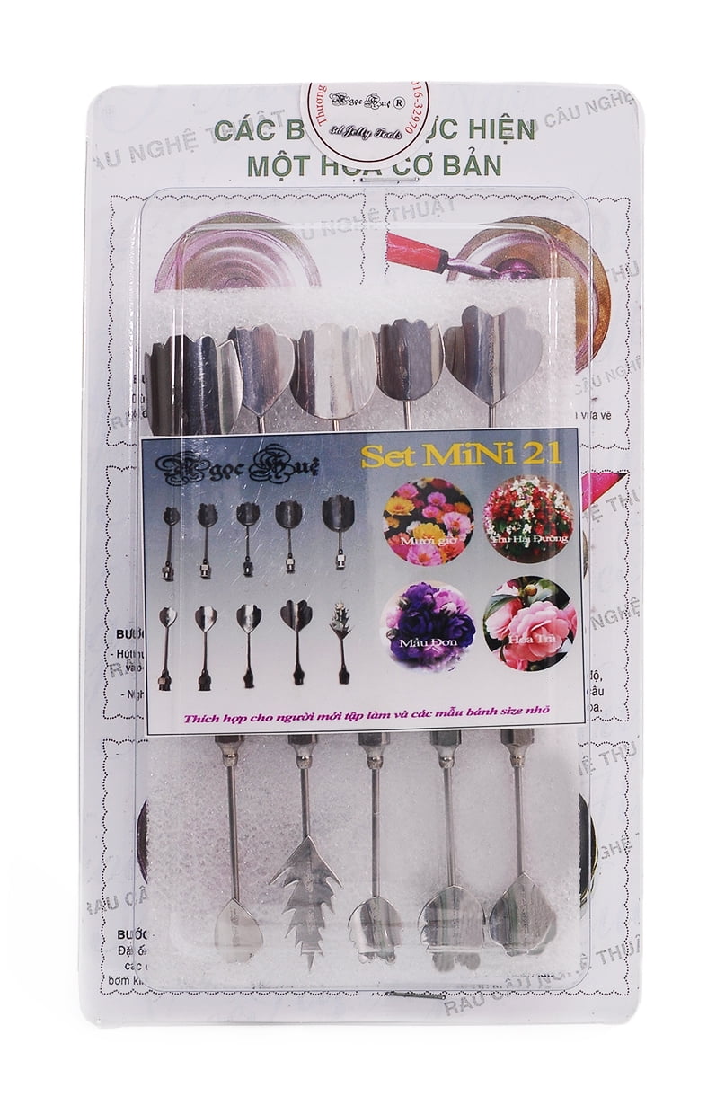 3D Gelatin Art Jelly Tools Mini Set - Type 21 - Walmart.com