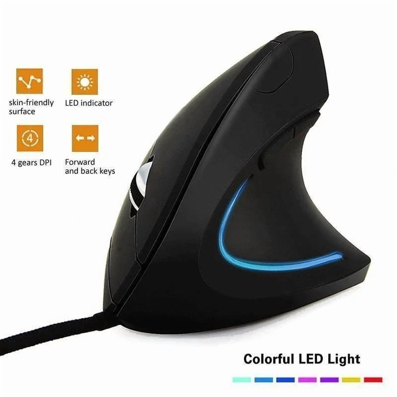 Click here for Unbranded Usb Vertical Wired Mouse Ergonomic Gamin... prices