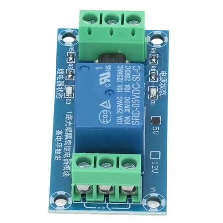 1 Channel Relay Switch Module Optocoupler Isolation Relay Module Flat Relay Expansion Board For ...