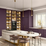 Glidden HEP Purple Basil / Purple, Eggshell Interior Paint with Primer ...