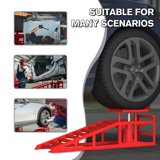 LZBEITEM Car Ramp Lifts - 2PCS Heavy-Duty Vehicle Ramps with 5T ...
