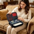 Password Lock Document Organizer Bag Large Capacity Waterproof File ...