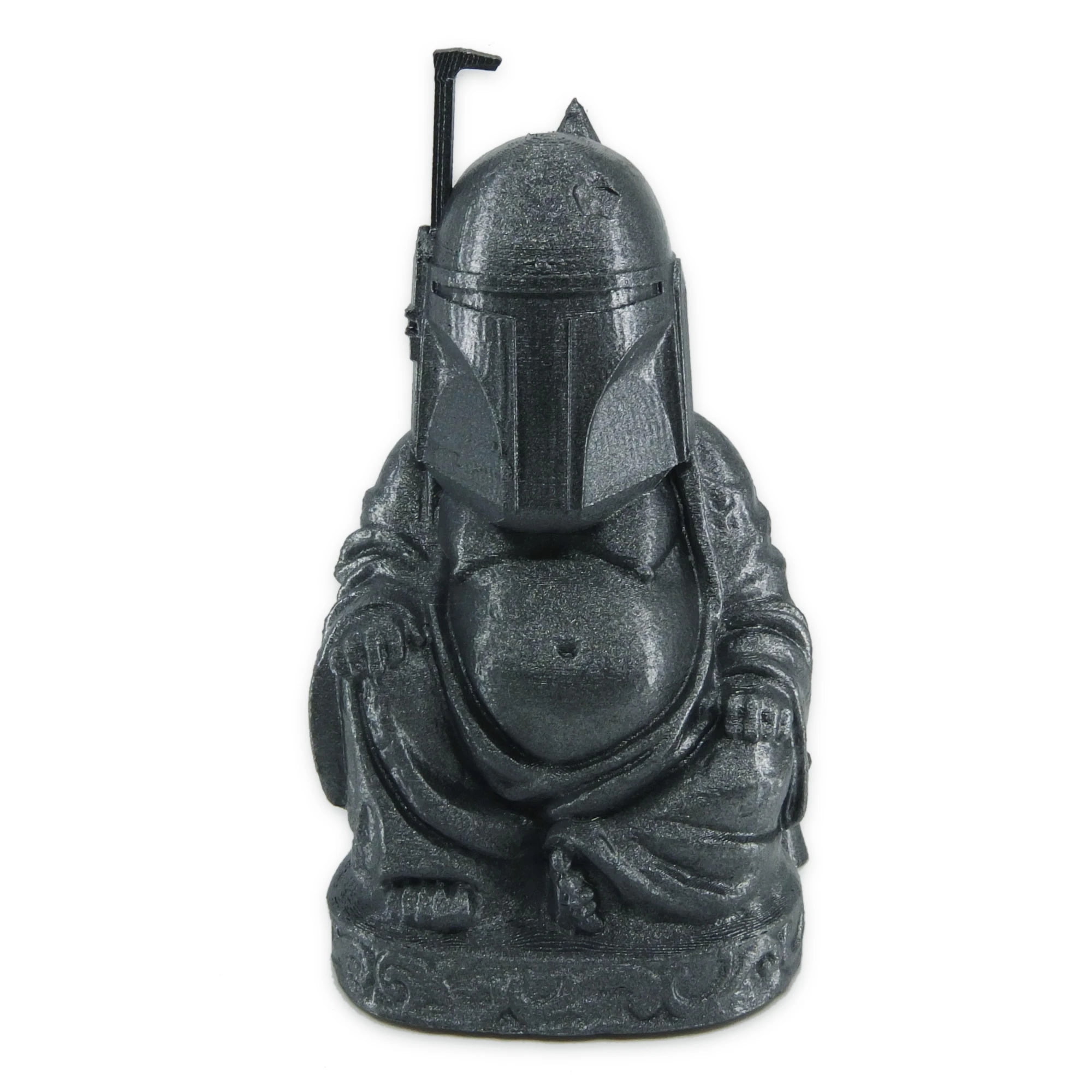 Boba Fett Buddha | Dark Steel - Walmart.com