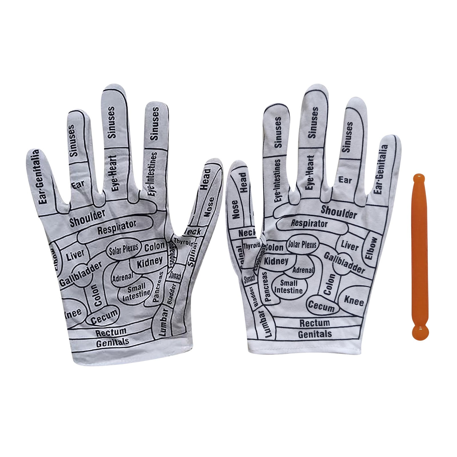 Click here for Hxuuae Acupoint Diagram Massage Gloves English Acu... prices