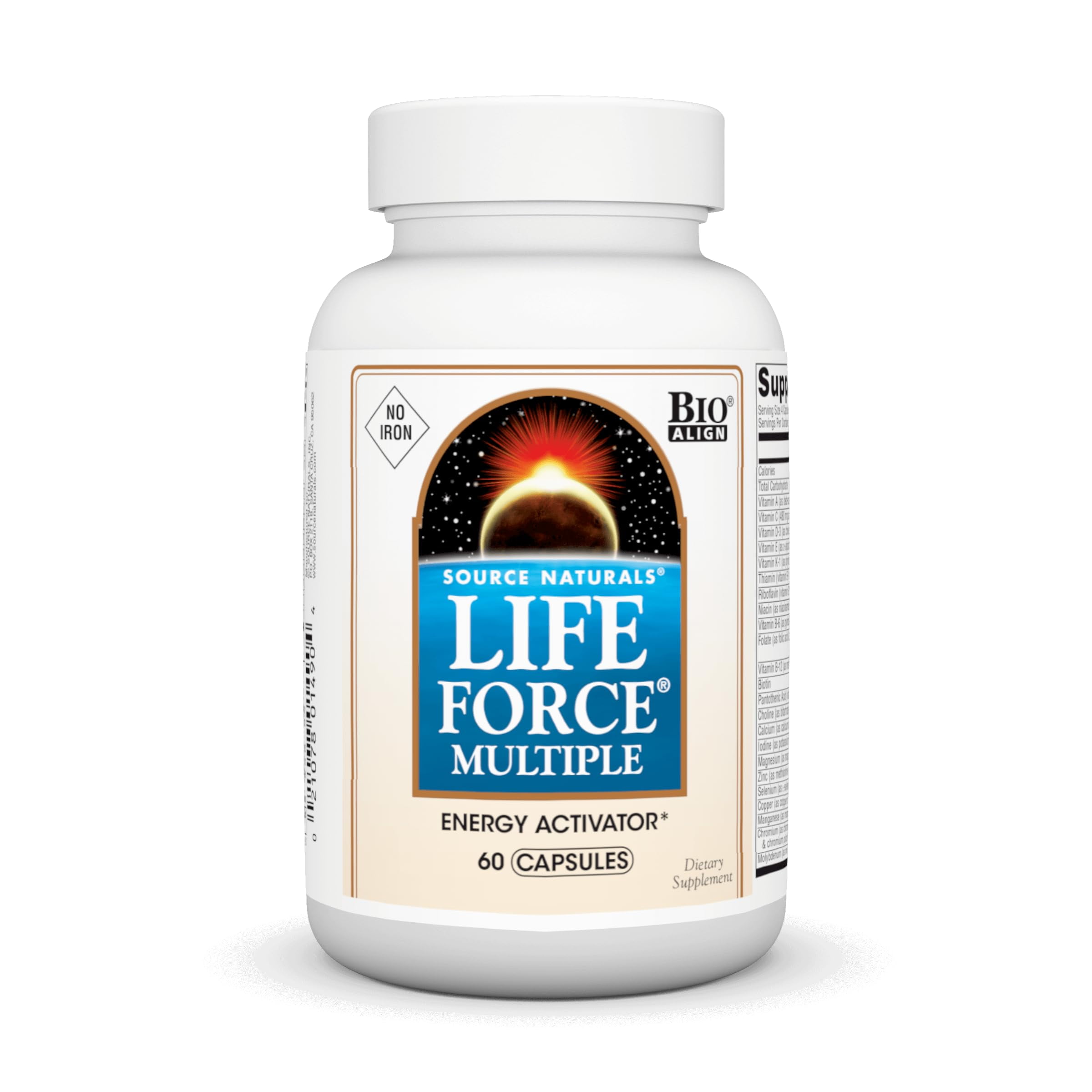 Suplemento Source Naturals Life Force Multiple 60 cápsulas | Bodega ...