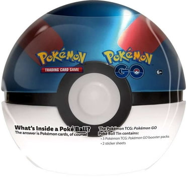 Pokemon 2021 Poke Ball Pokeball Tin Set (3 Booster Packs & Coin ...