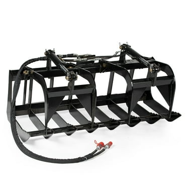 Pinypikaka 48" Grapple Bucket Attachments, Economy Skid Steer Root ...