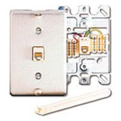 Leviton 1 Port Phone Faceplate - Walmart.com