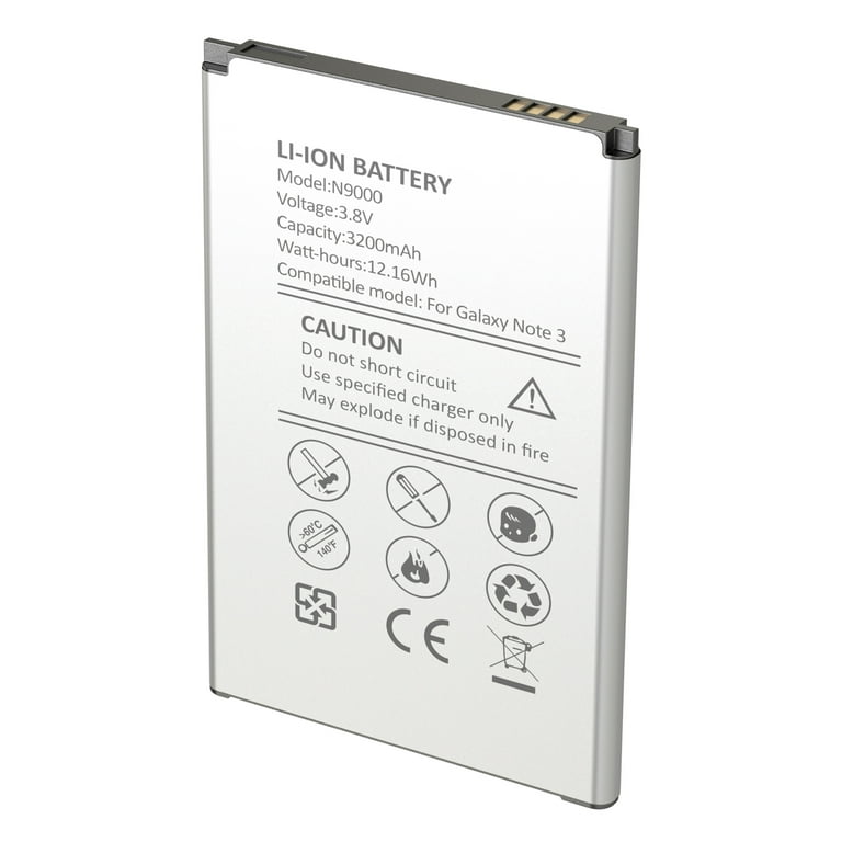 Samsung Note 3 Battery Size