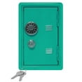 Kid's Coin Bank Locker Safe with Single Digit Combination Lock and Key ...