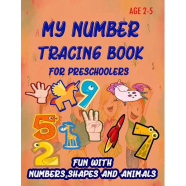 tracing numbers for 2 year olds: 64 Practice Pages, Tracing Numbers for ...