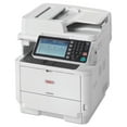 Oki MB562DNW Monochrome Wireless Multifunction Laser Printer, Copy/Fax ...