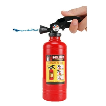 Prextex Fireman Backpack Water Gun Blaster with Fire Hat- Water Gun ...