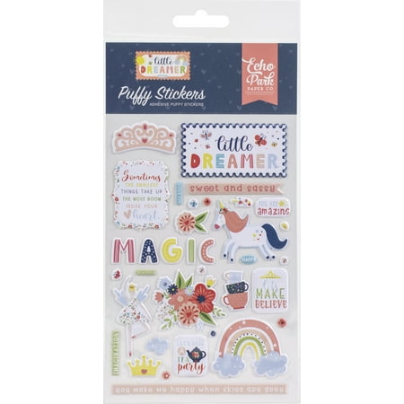 Little Dreamer Girl Puffy Stickers-LD237066 | Walmart Canada