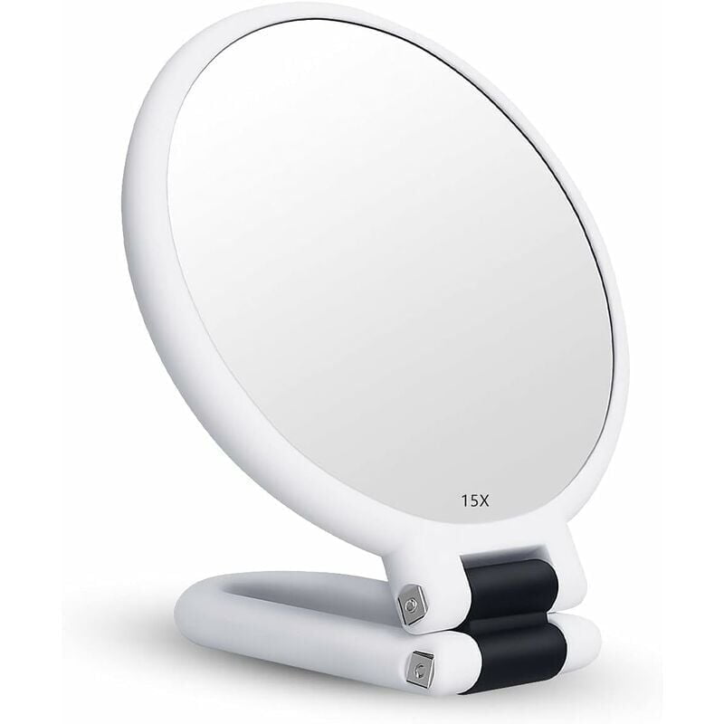 Click here for Unbranded Miroir Grossissant X15 Miroir Pliant Dou... prices