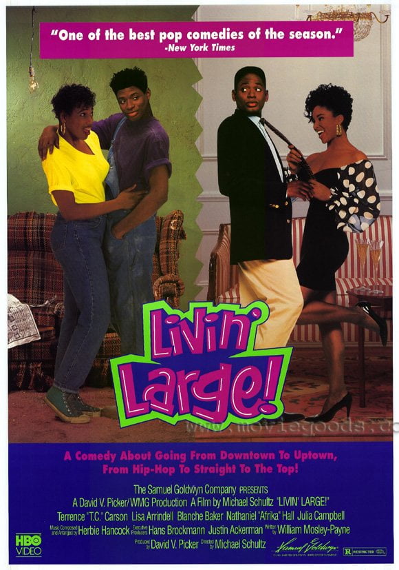 Livin' Large - movie POSTER (Style B) (11" x 17") (1991) - Walmart.com