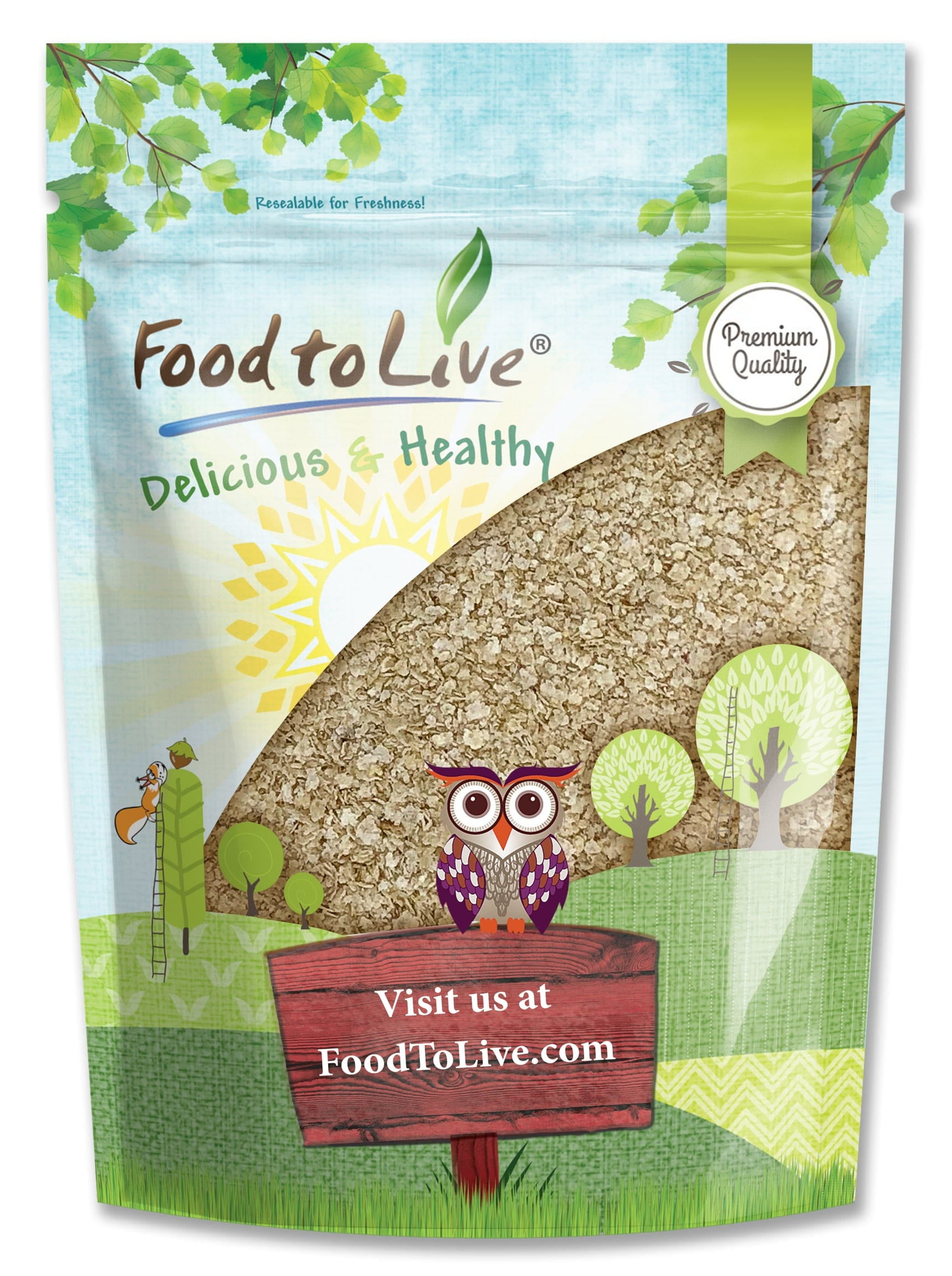 Amaranth Flakes, 1 Pound — Vegan — by Food to Live - Walmart.com