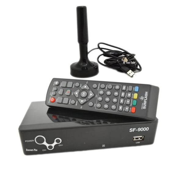 Mediasonic Digital TV Converter Box, ATSC Tuner, TV Recording, USB ...