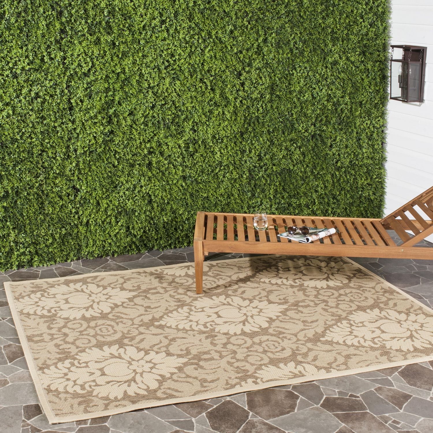 Click here for Safavieh Courtyard Jessie Damask Outdoor Area Rug... prices