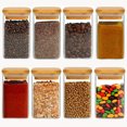 1/2/4/8pcs, 10oz Glass Jars With Airtight Lids, Candy Jars, Food ...