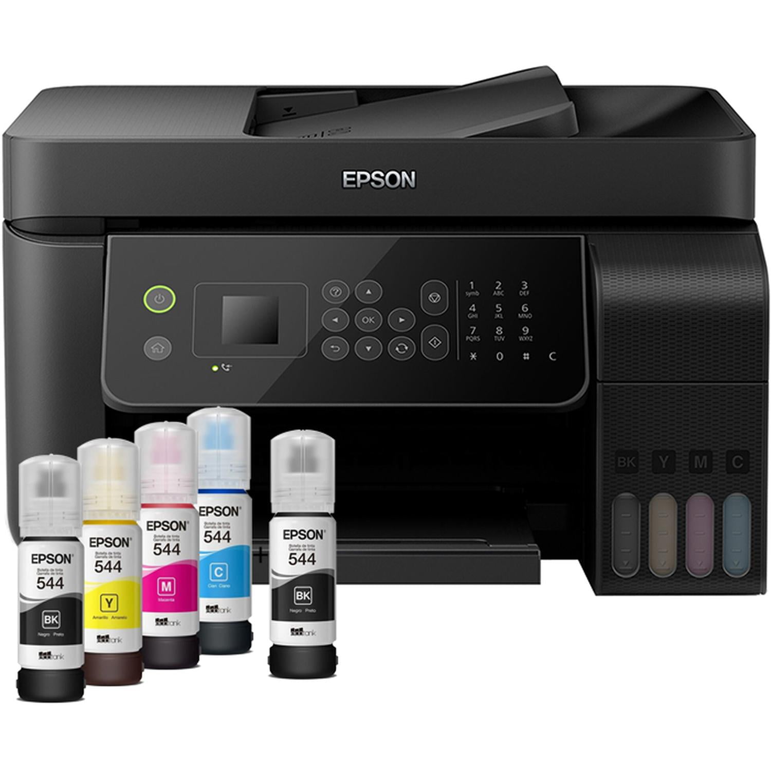 Multifuncional EPSON L5290 EcoTank Tinta Continua 5 Tintas T544 ADF ...