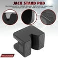 AUTOXBERT 2X Universal Jack Stand Pad Adaptor Block Jacking Point Pinch ...