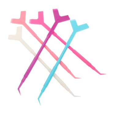 Brow & Lash Shaper with 3 Different Spoolie Brushes, for Separating ...