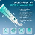Silvex Wound Gel 0.5oz by Be Smart Get Prepared. Antimicrobial, for ...