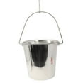 800101 Stainless Steel 4 Quart Pail Food Water Bucket - Walmart.com