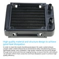 G1/4 Thread 90mm PC Water Heat Exchanger Computer Aluminum Heat ...