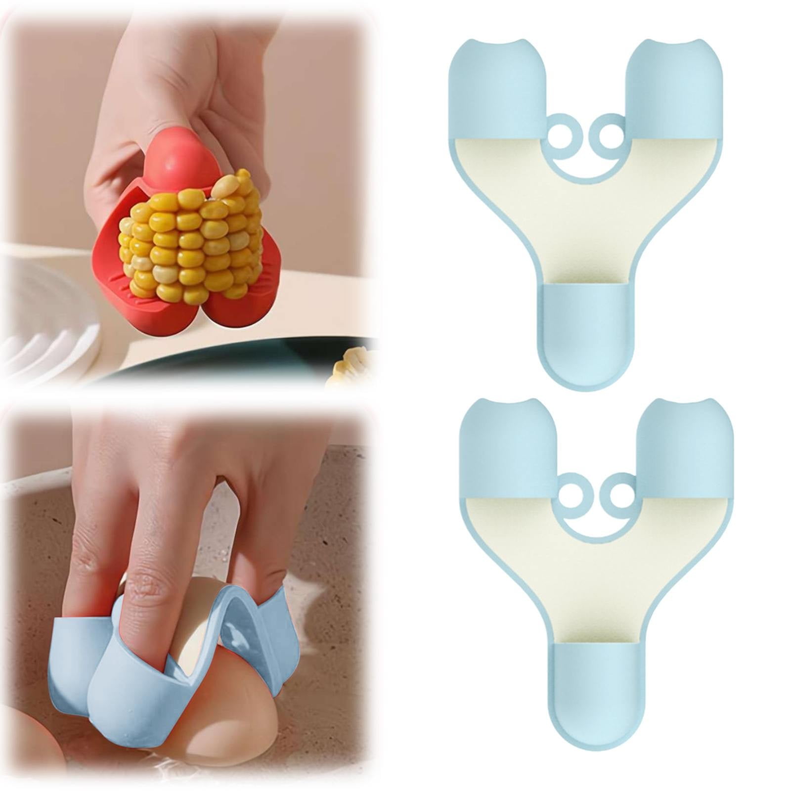 Click here for Cosmug 2pcs Heat-Resistant Silicone Finger Tongs n... prices