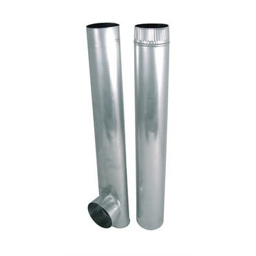 Aluminum Rectangular Dryer Vent Duct, 90 deg, 6 x 2 in. - Walmart.com