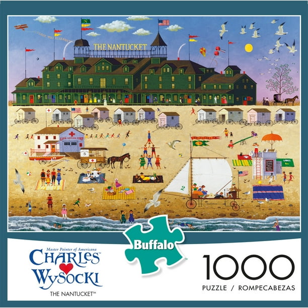 Buffalo Games - Charles Wysocki - The Nantucket - 1000 Piece Jigsaw ...
