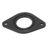 2 Pcs Plastic Car Tweeter Speaker Mounting Adapter Bracket Rings for ...