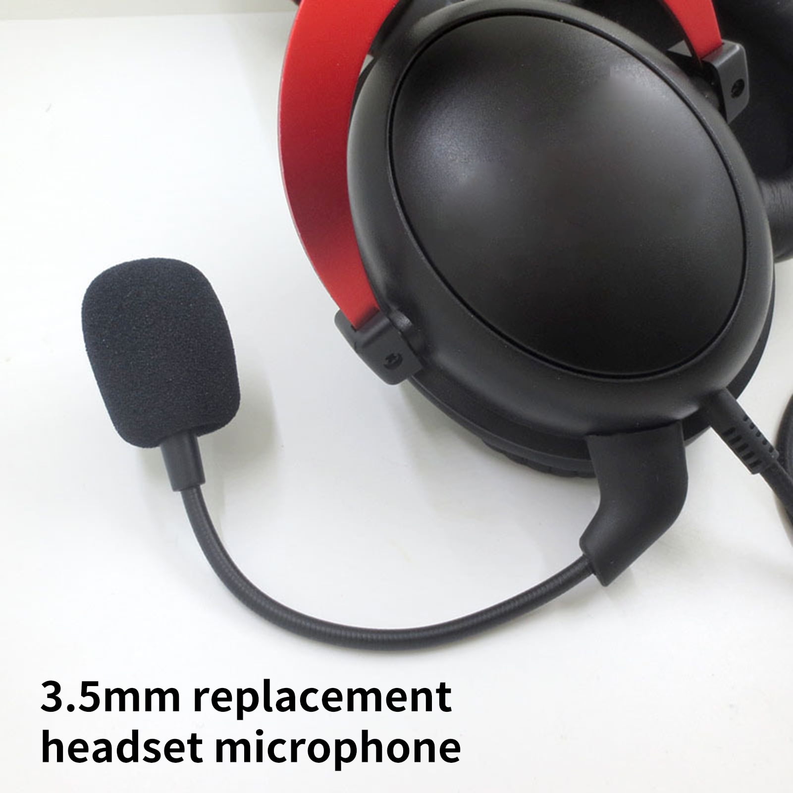 Headset Microphone Sensitive Plug Play Replaceable 3.5mm Gaming ...