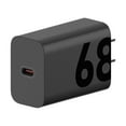 Motorola Turbo Power 68W Fast Universal GaN USB-C Charger for Edge Plus ...