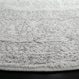 SAFAVIEH Adirondack Xavier Traditional Area Rug, Ivory/Silver, 9' x 9 ...