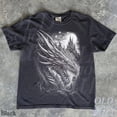 Vintage Dragon Castle 90s Graphic T-Shirt, Retro Medieval Fantasy ...