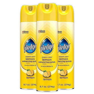 Pledge Expert Care Lemon Scent Wood Wipes (Pack of 5) - Walmart.com