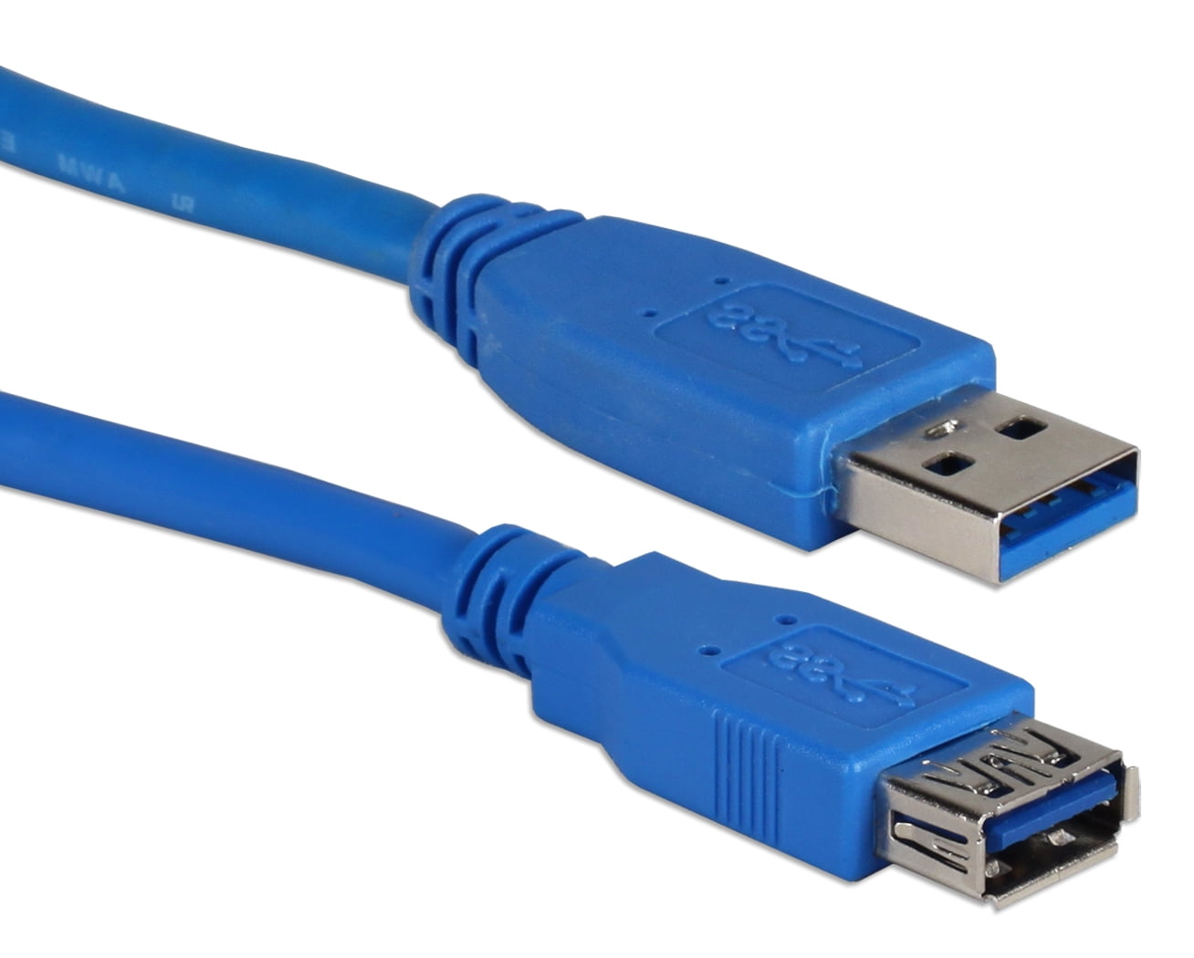 QVS 10ft USB 3.0/3.1 5Gbps Type A Male to Female Extension Cable ...