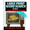 Large Print Word Search Puzzles Classic 1970s TV Edition: Great for ...