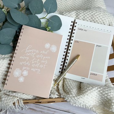 Martha Stewart Junior Discbound Notebook with Pocket, Ivory Pages, Soft ...
